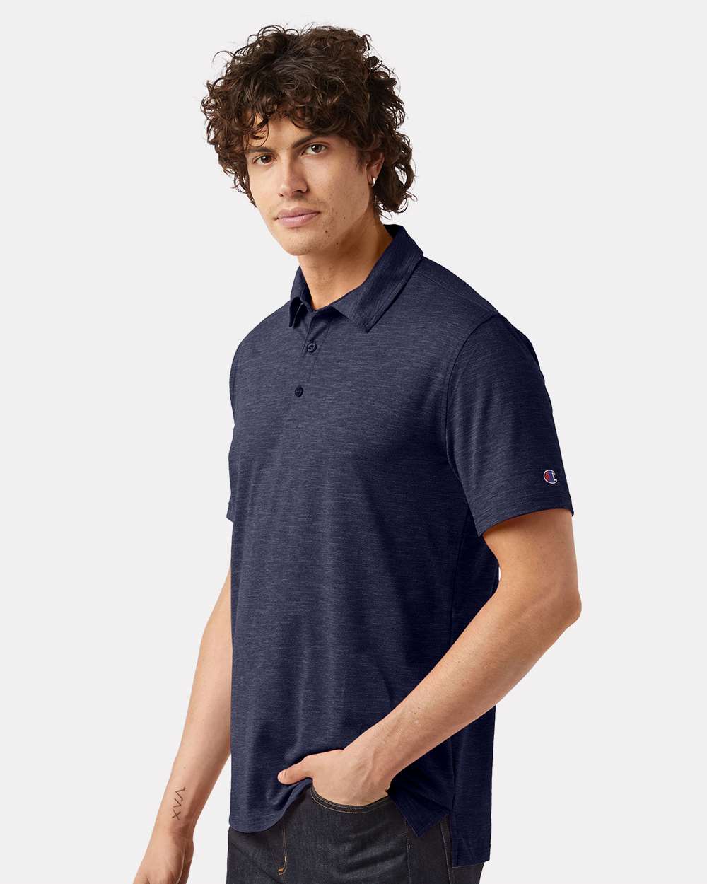 Champion CHP115 Men's Micro Mesh Sport Polo