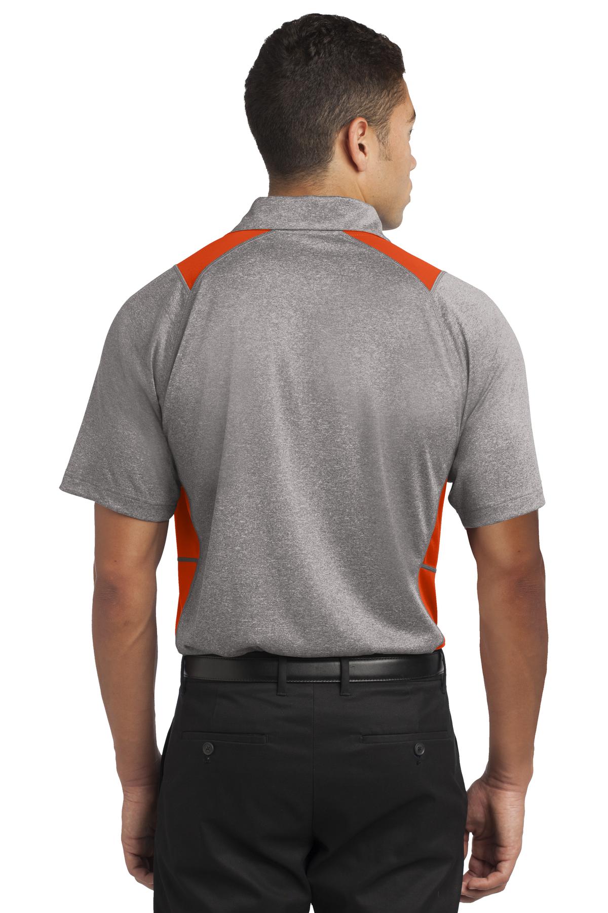 Sport-Tek ST665 | Heather Colorblock Contender ™ Polo | ShirtSpace