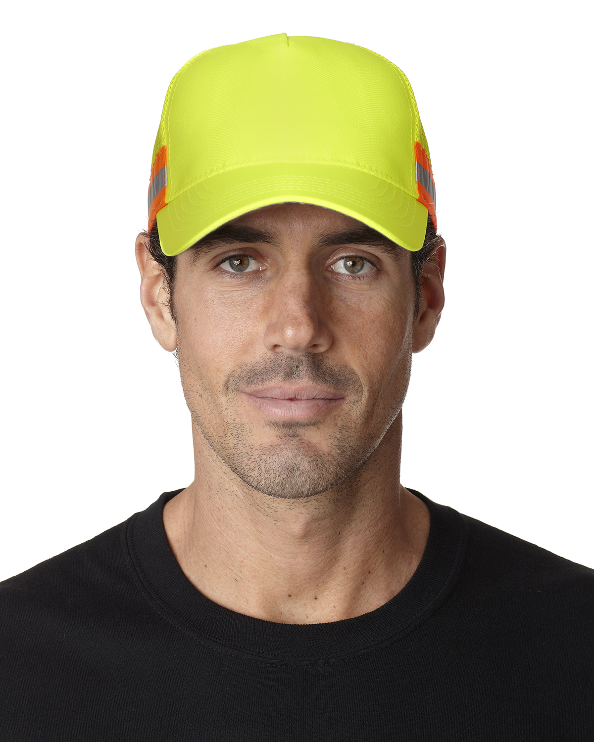 Adams TR102 | Trucker Reflector High-Visibility Constructed Cap ...