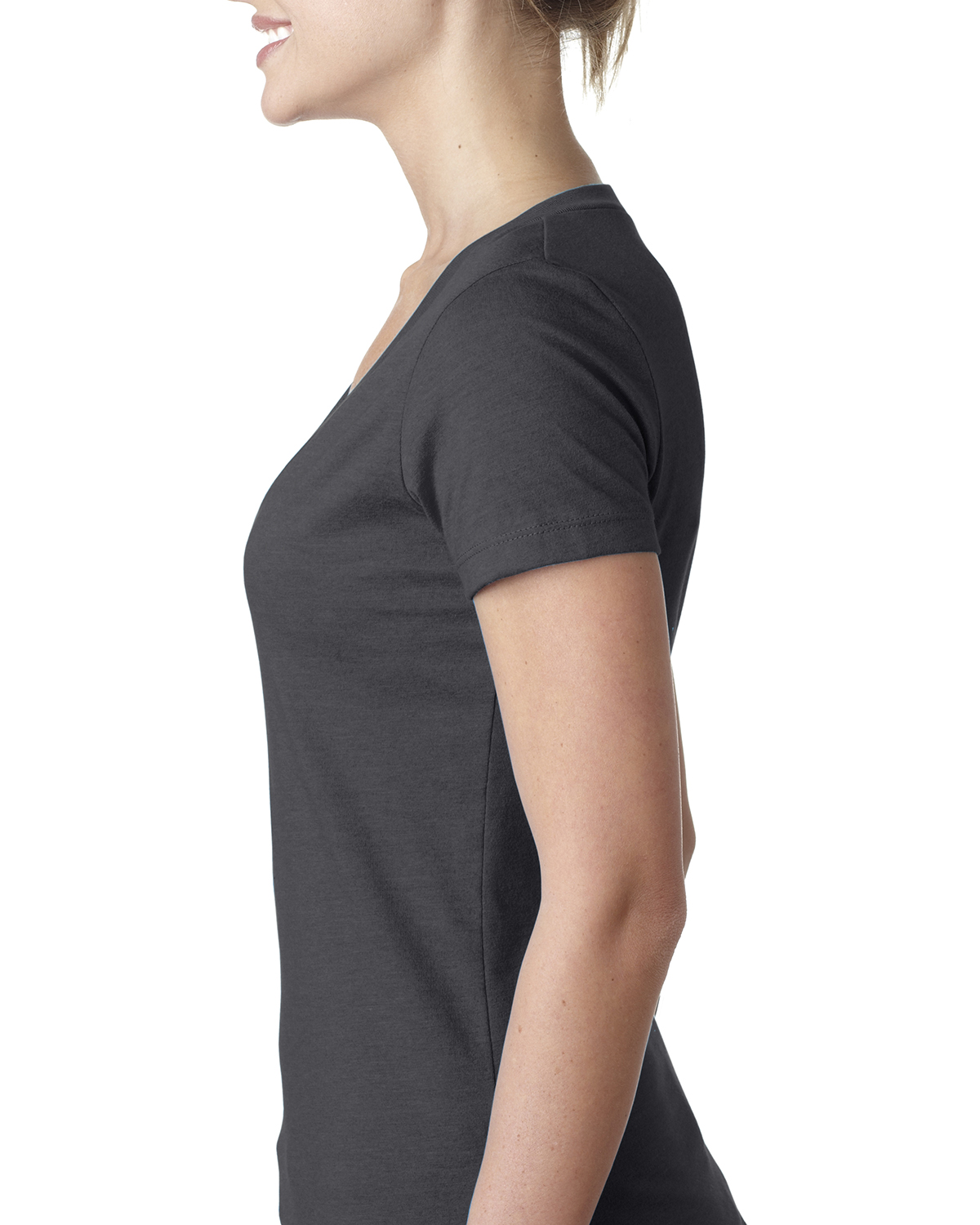 Next Level 6640 | Ladies' CVC Deep V-Neck T-Shirt | ShirtSpace