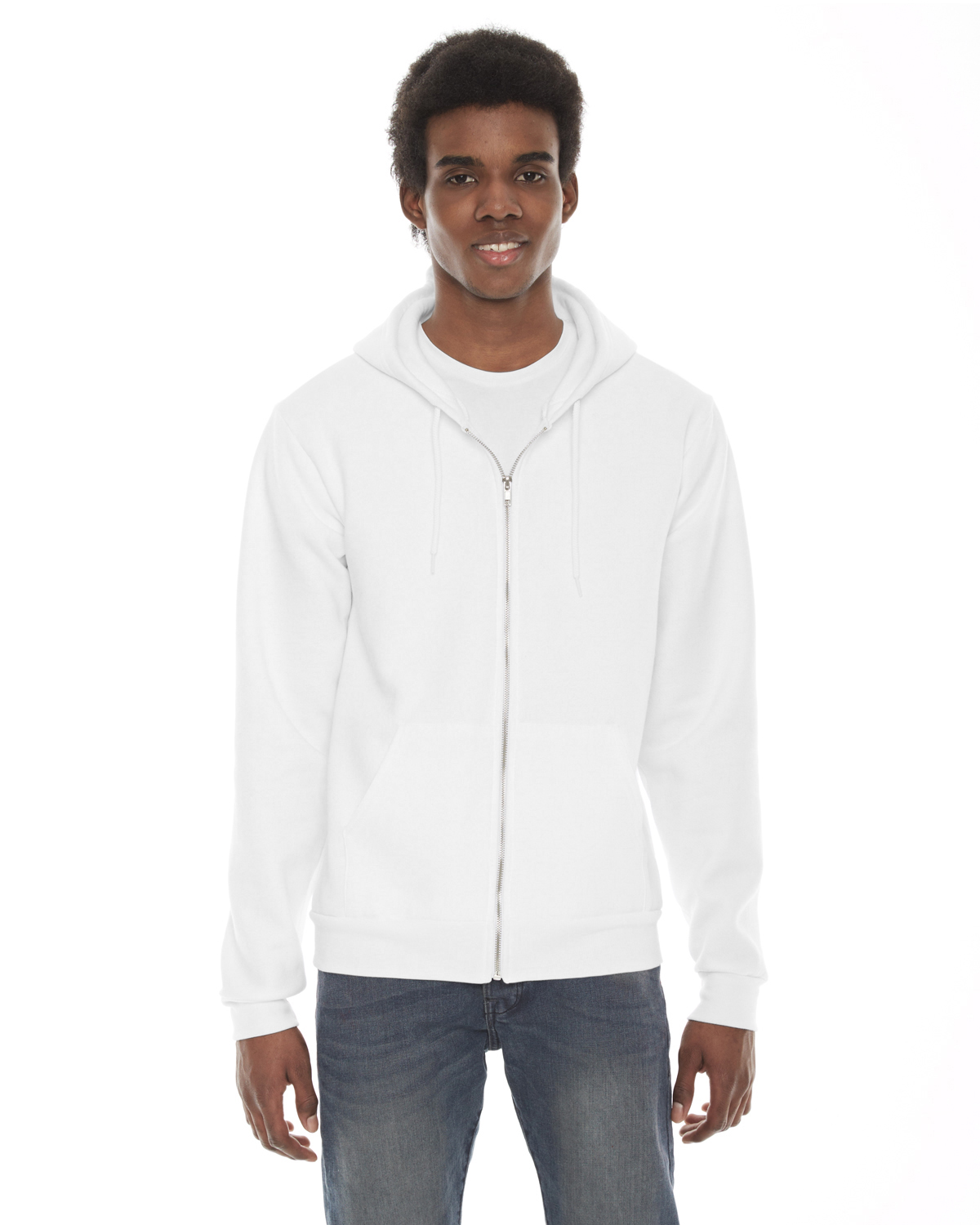 American Apparel F497W | Flex Fleece Zip Hoodie | ShirtSpace