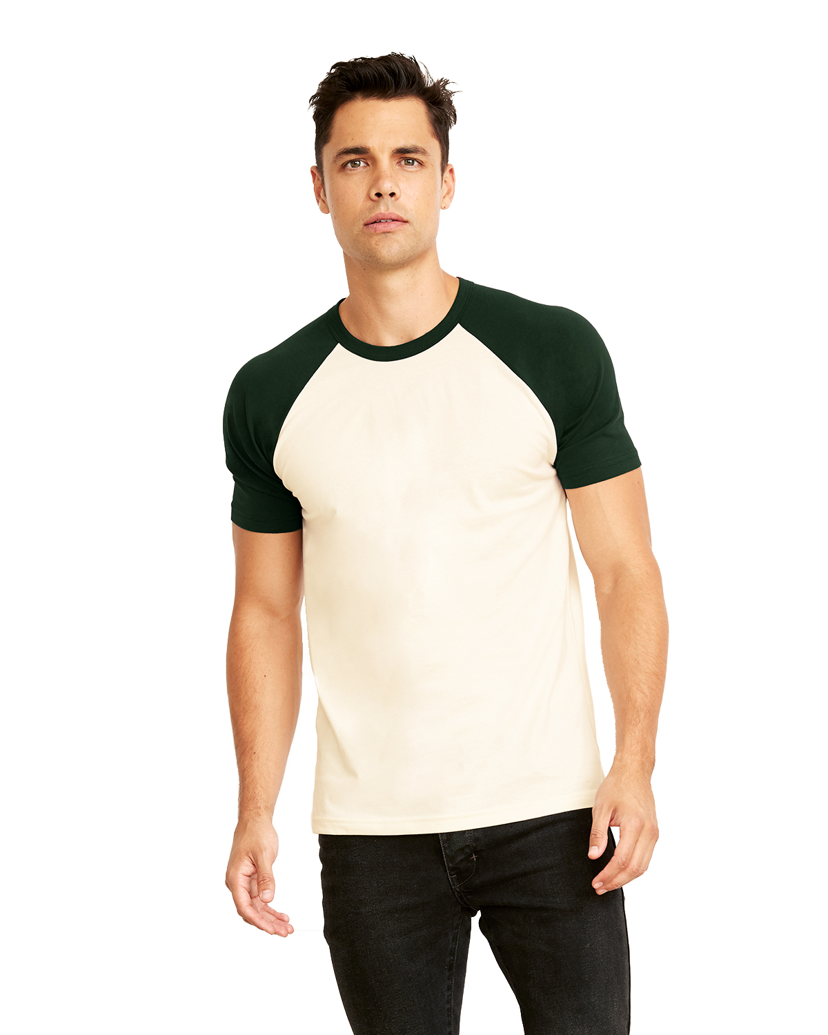 Next Level N3650 Unisex Raglan Short Sleeve T Shirt ShirtSpace