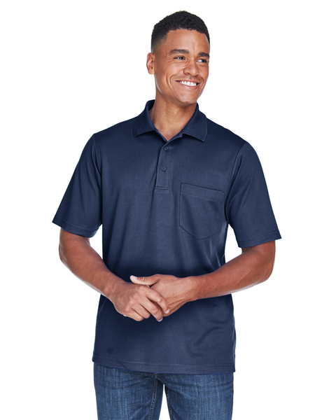 Core 365 88181P | Men's Origin Performance Piqué Polo with Pocket ...