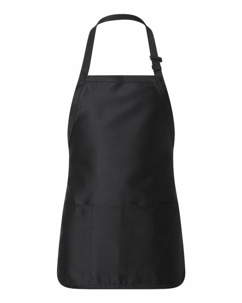 Q-Tees Q4250 | Full-Length Apron with Pouch Pocket | ShirtSpace